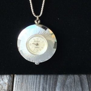 Norbee | Accessories | Vintage Norbee Aluminum Cased 24 Pendant Watch ...